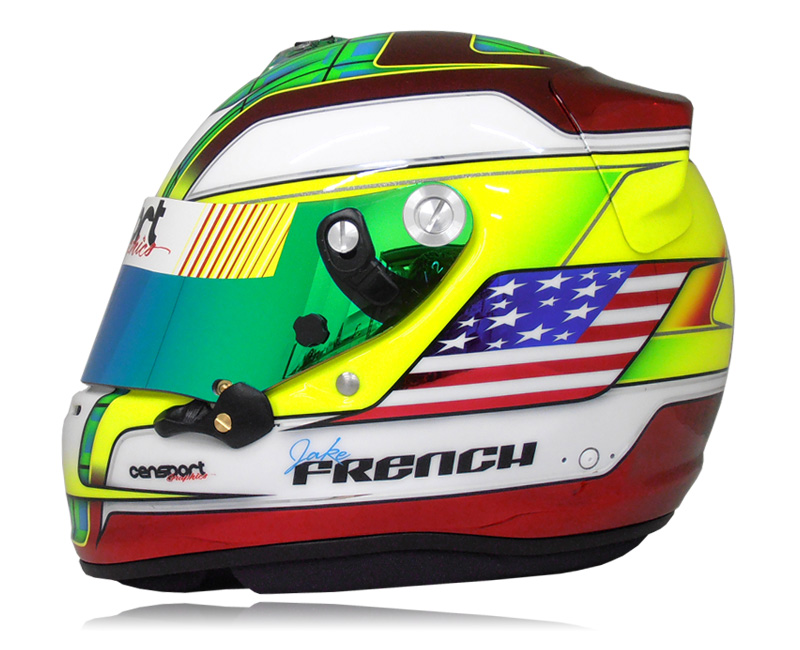 Jake French Helmet – Censport Graphics