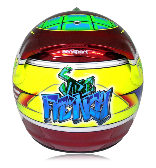 Jake French Helmet – Censport Graphics